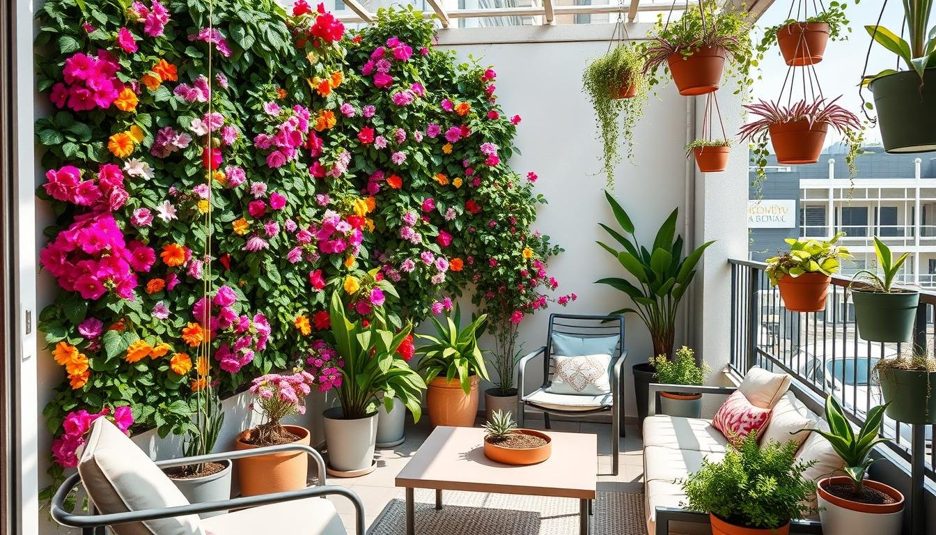 Vertical Gardening with Flowers: Maximizing Small Spaces