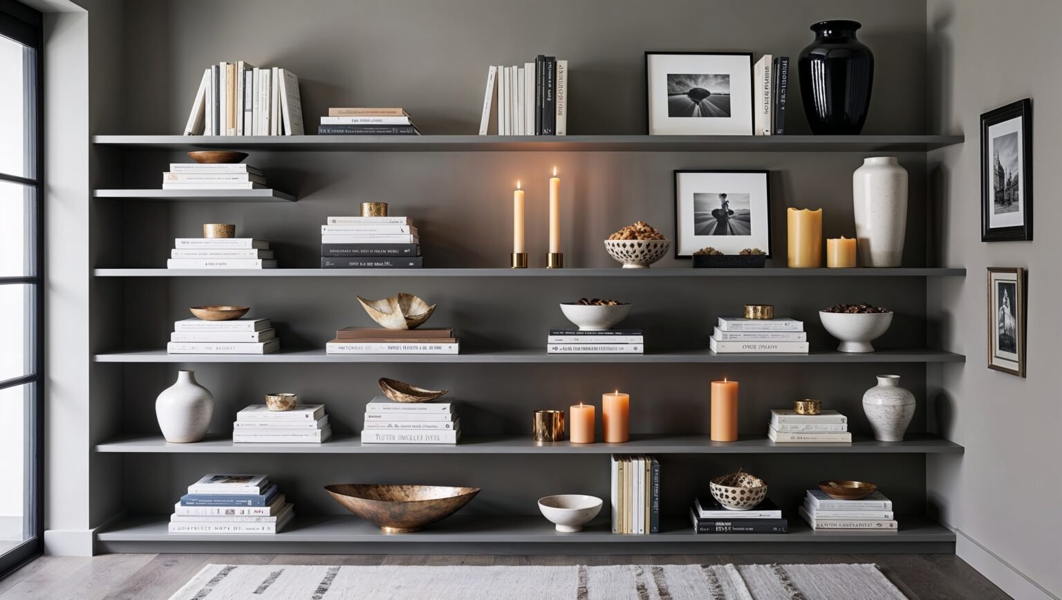 How to Style Open Shelves Like a Pro - Inspirational Pathway